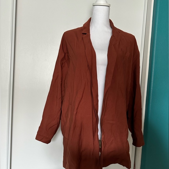 Forever 21 | Jackets & Coats | Nwt Forever 2 Rust Blazer | Poshmark